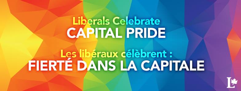 Celebrate Capital Pride | Liberal Party of Canada